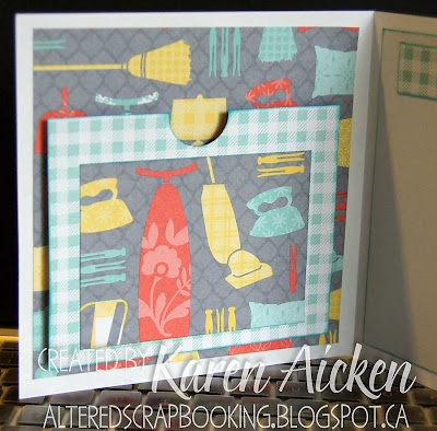 Altered Scrapbooking: Square Gift Pocket Card