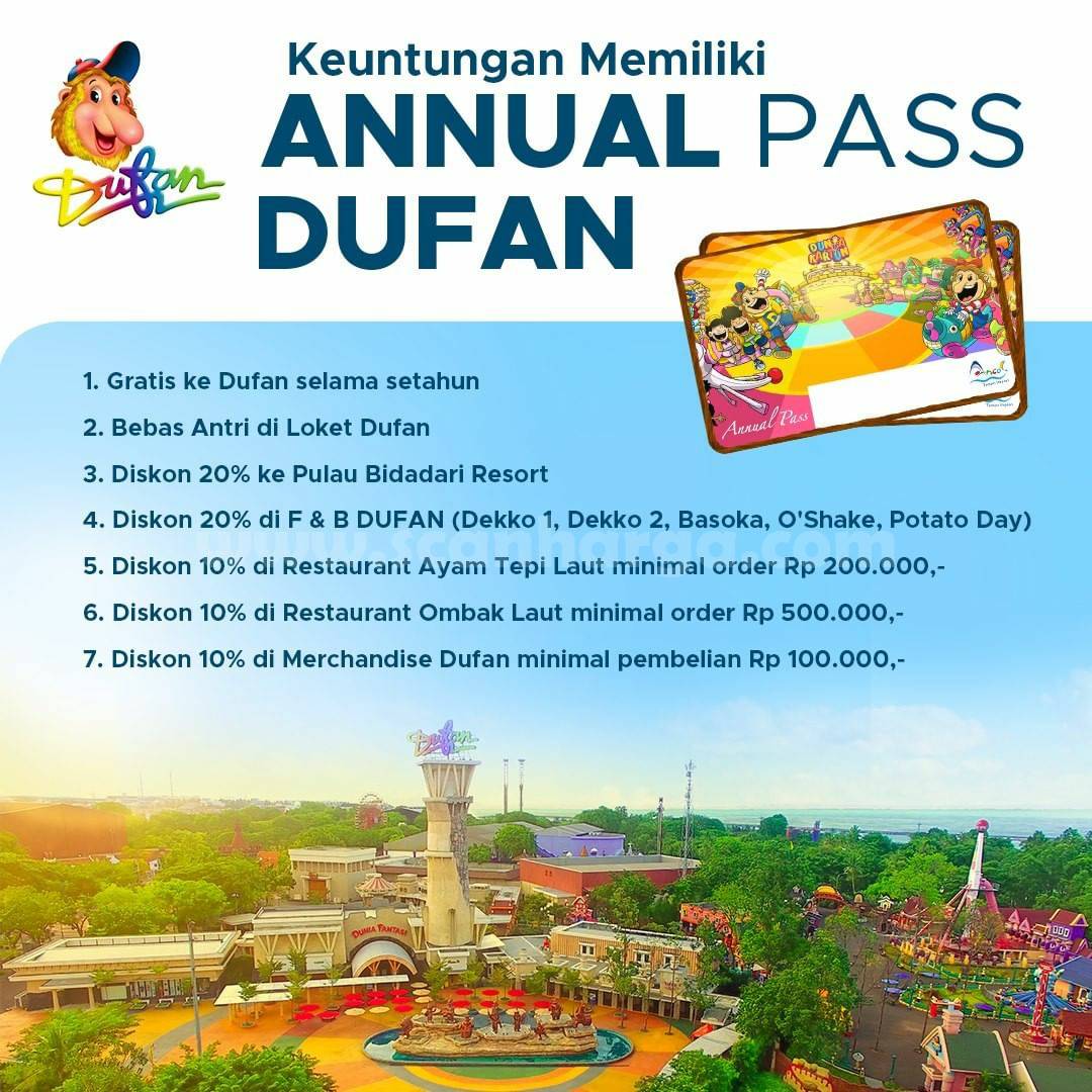 DUFAN Promo Tiket HADIAH TAHUN BARU - scanharga