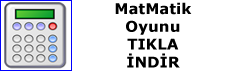 Matematik Stüdyo: OYUNLAR