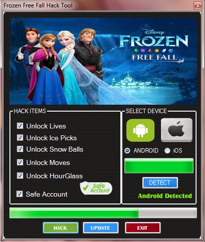 New Games Extensions: Frozen Free Fall Hack [Android, iOS]