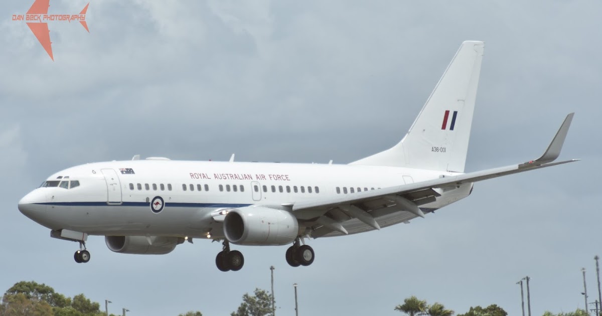 Central Queensland Plane Spotting: RAAF Boeing B737-7DF(BBJ) A36-001 ...