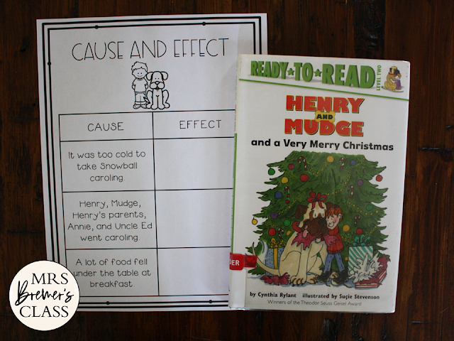 Henry and Mudge and a Very Merry Christmas | Book Activities | Mrs ...