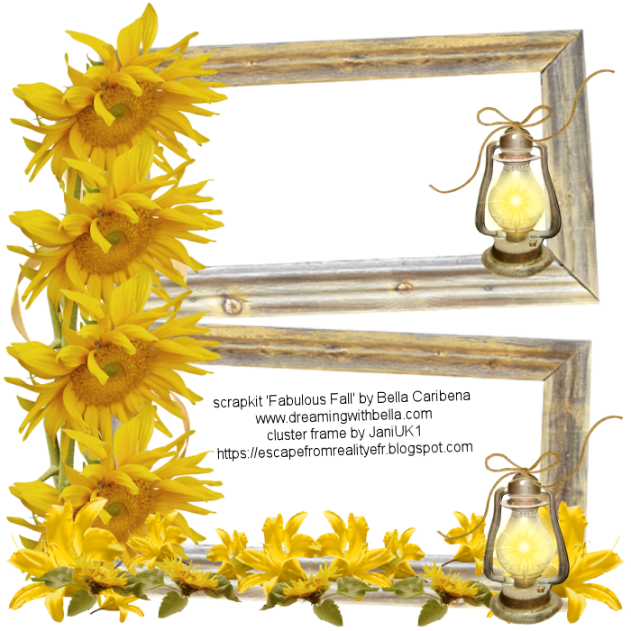 Escape From Reality Blog: FTU Cluster Frames 'Fabulous Fall' DWB