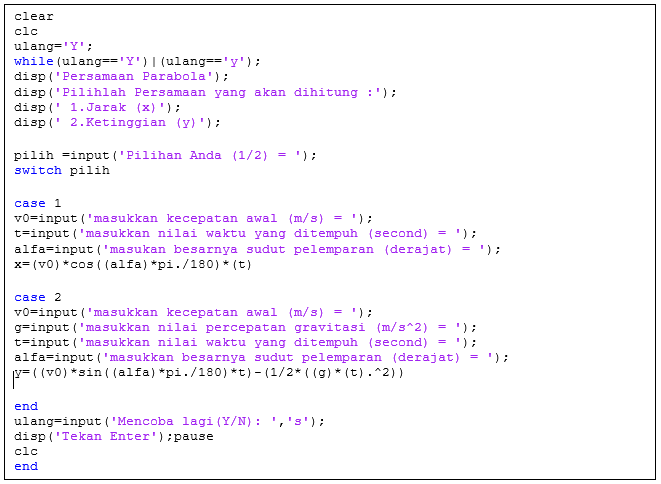 Fungsi Switch Case Pada Matlab Dan Contoh Programnya - vrogue.co Fungsi Switch Case Pada Matlab Dan Contoh Programnya - vrogue.co