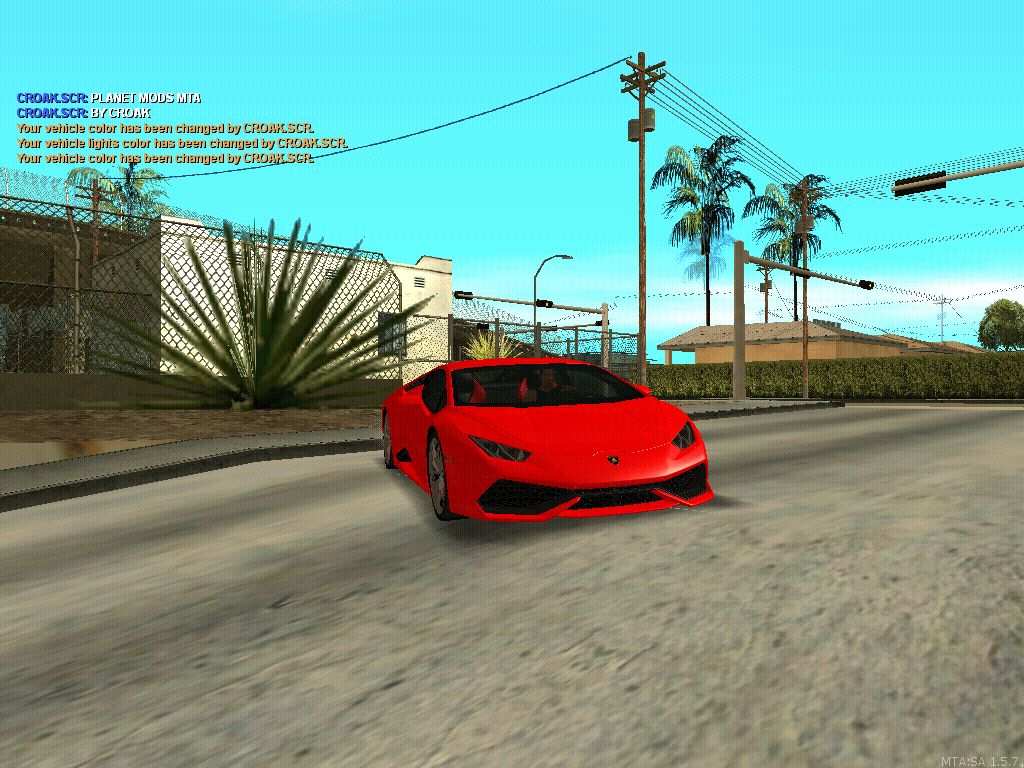 Lamborghini Huracan Leve MTA - PLANET MODS MTA