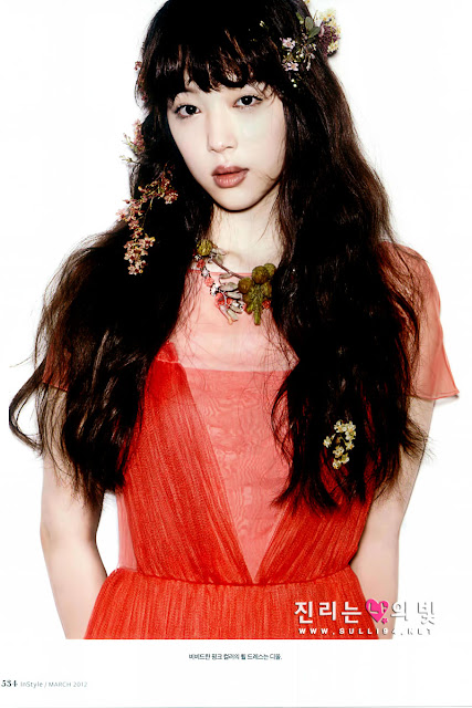 STRAWBERRY: f(x)'s Sulli and Krystal for InStyle's March Issue