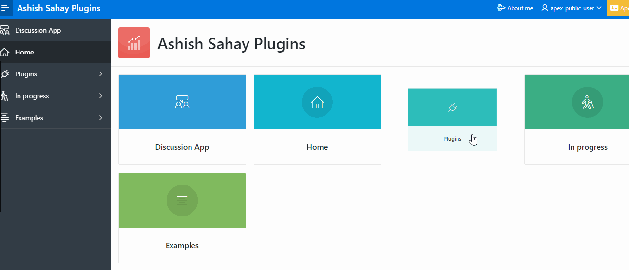 APEX + CSS Classic report cards scale Effect - Ontoor Solutions