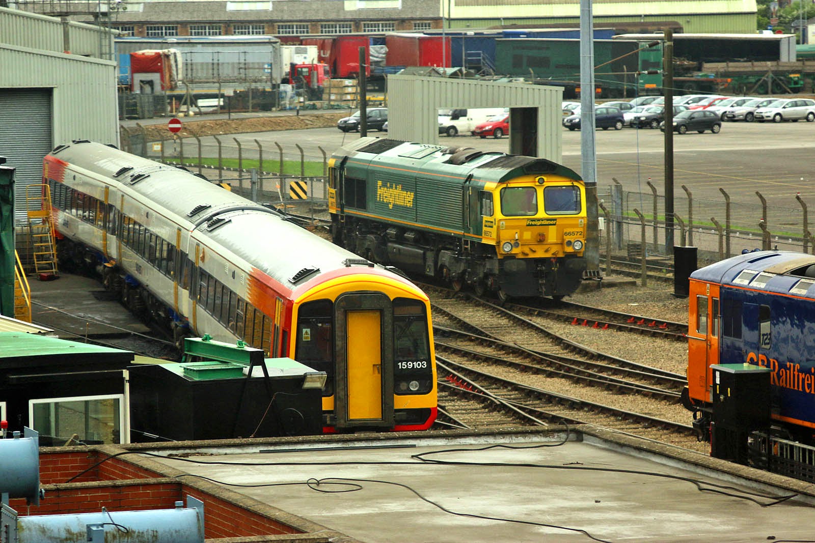 47s and other Classic Power at Southampton: A pass by Brush Falcon ...