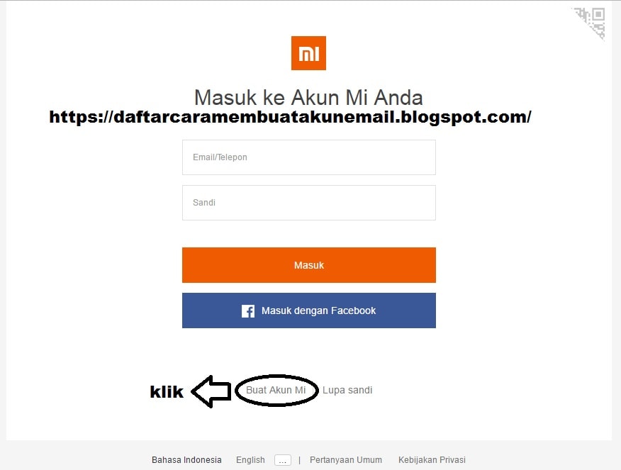 sahabat tik 92: Cara Daftar Akun Mi Xiaomi dengan Mudah