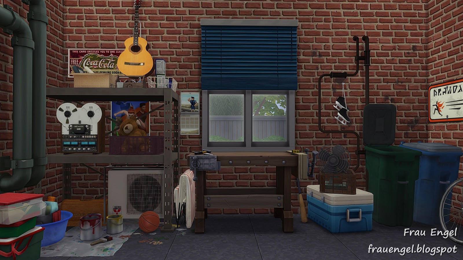 Frau Engel: Toy Story. Andy's House. Two versions.