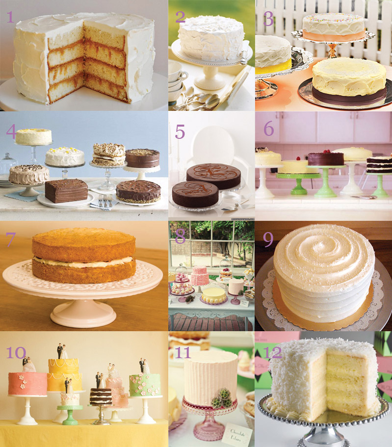 The Very Indecisive Bride: Friday Favorites - Simple, Unique Wedding Cakes