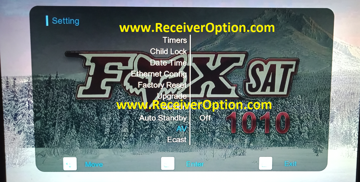 FOX SAT 1010 1506TV 512 4M NEW SOFTWARE WITH ECAST & XTREAM IPTV OPTION ...