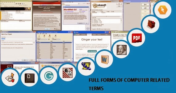 FULL FORMS OF COMPUTER RELATED TERMS | Useful Information