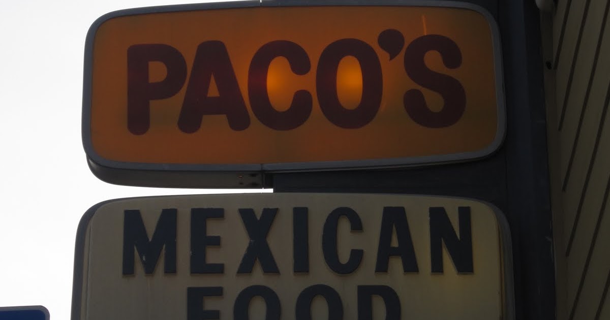 Eat Local Orlando: Paco's Mexican Food