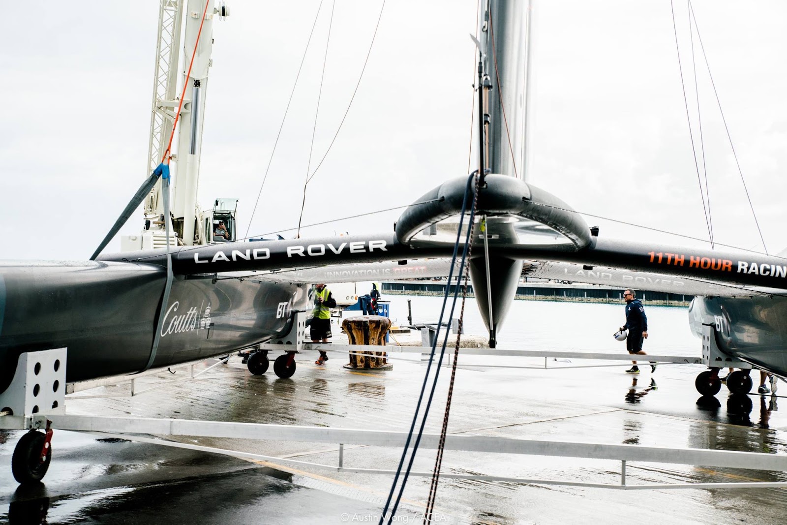 Americas Cup: Land Rover BAR AC50 official launch | Catamaran Racing ...
