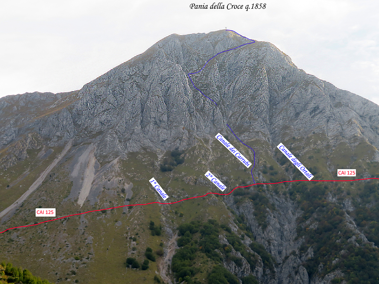 Escursionismo a 360°: Pania della Croce (dal canale dei Carrubi) F-