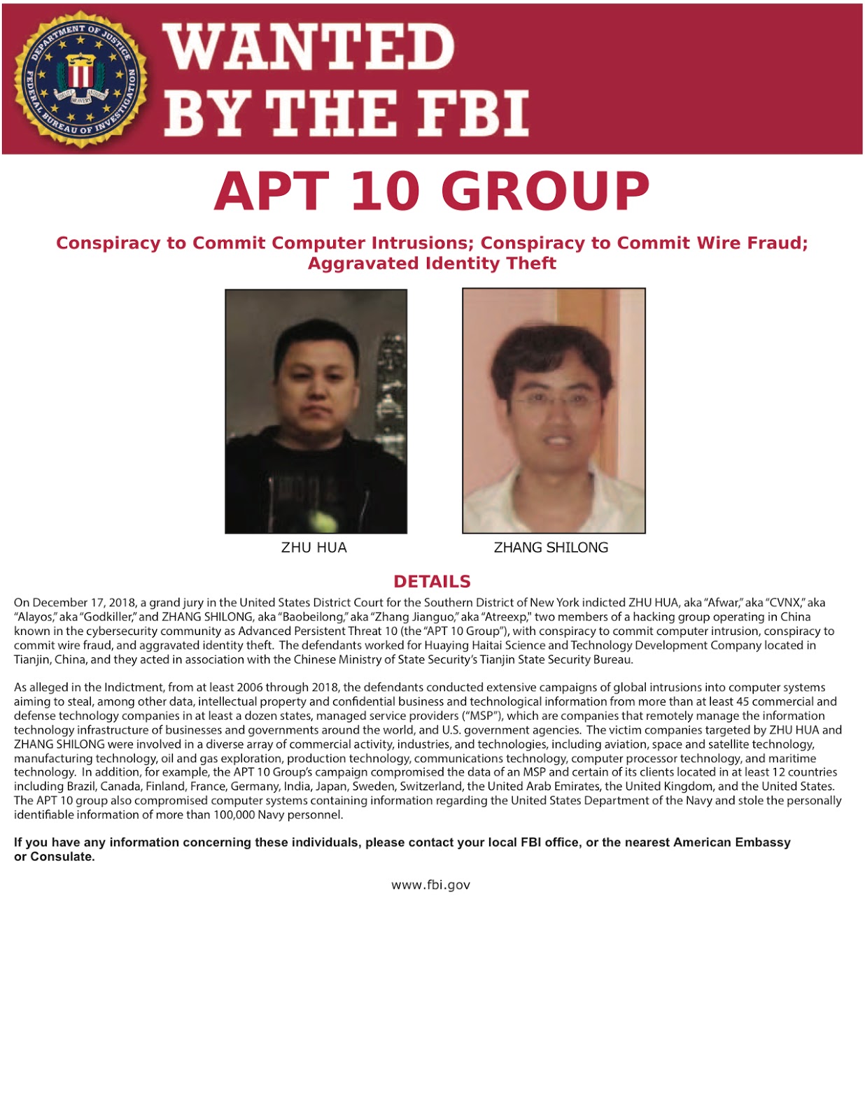 Kenneth Rijock's Financial Crime Blog: FBI WANTED POSTER - HACKERS FROM ...