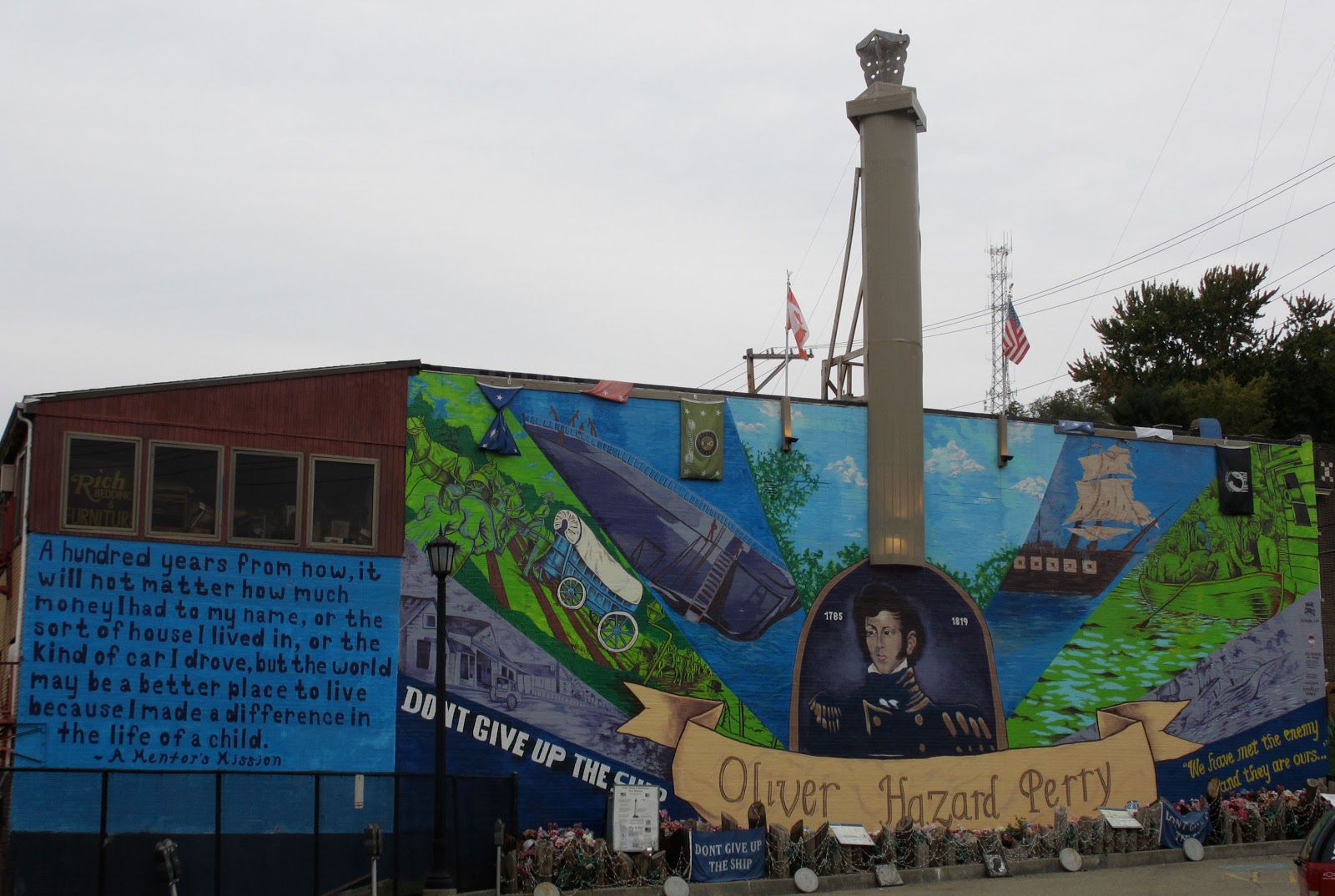 Pittsburgh Murals and Public Art: Admiral Perry Mural by multiple artists