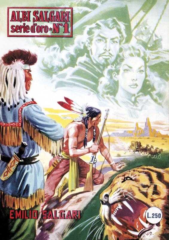 .Westerns...All'Italiana!: European Comic Books ~ Albi Salgari, Gold Series