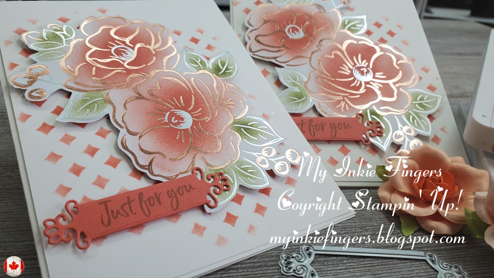 My Inkie Fingers: Make your Designer Series Paper POP!