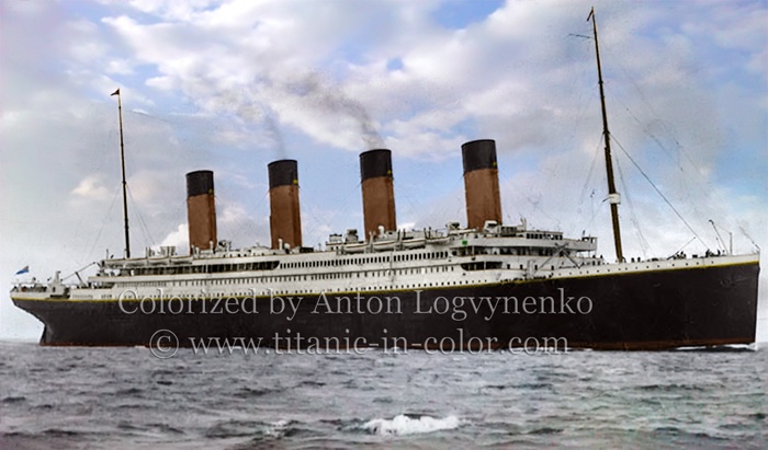 The Real Titanic in color - Titanic 3D