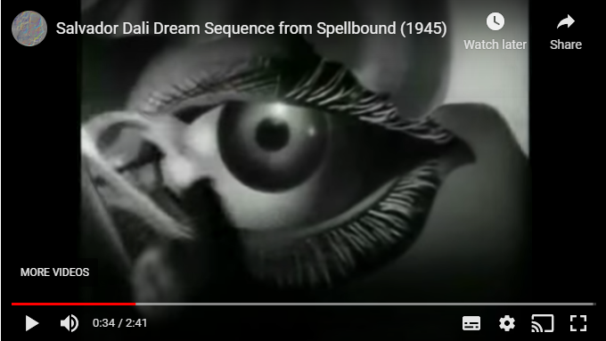 On The Inside Looking Out: Shaping Thought: Salvador Dali and his dream ...