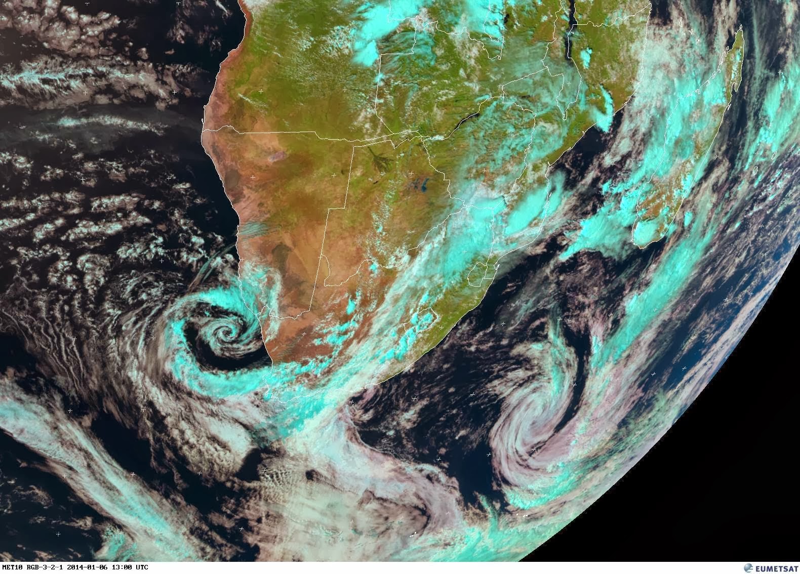 Mossel Bay Weather Observation, South Africa : Final Update: Cold Front ...