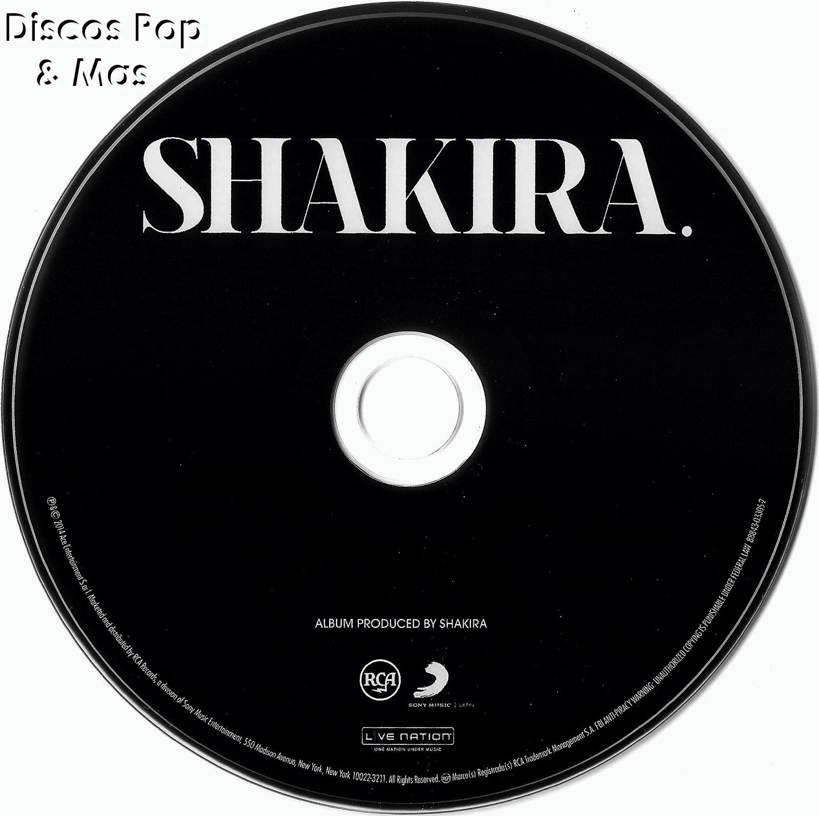 Discos Pop & Mas: Shakira - SHAKIRA. (Target Deluxe Edition)