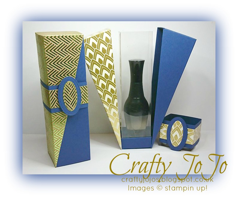 Crafty JoJo`s Blog: Drop Side Gift Box Variations & Tutorial