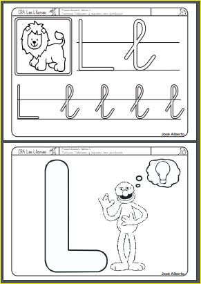 Jugando y aprendiendo juntos: Aprendo a leer y a escribir. La L