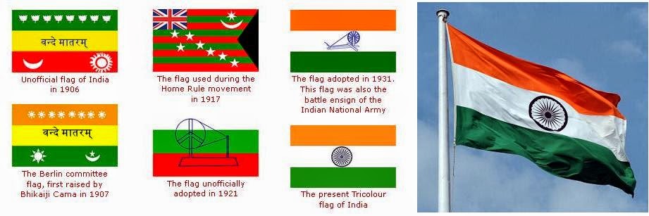 Indian Tricolour Meaning, Design, History ~ India GK, Current Affairs 2023