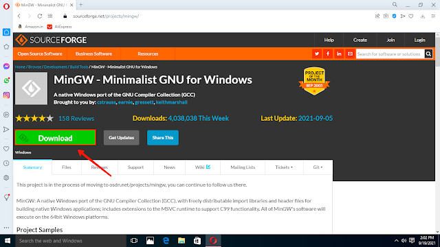 MinGW download and installation tutorial for Windows 10 - Answersjet