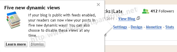 Blogger New Feature Five New Dynamic Views Blogger Tips And Tricks