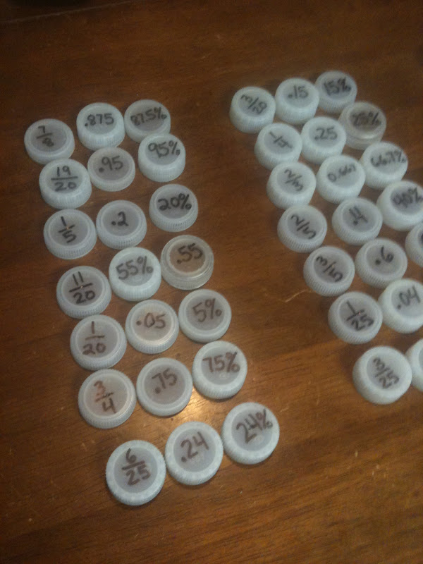 Hodges Herald: Fractions, Decimals and Percents Game