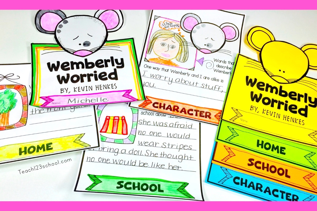 Wemberly Worried Clipart