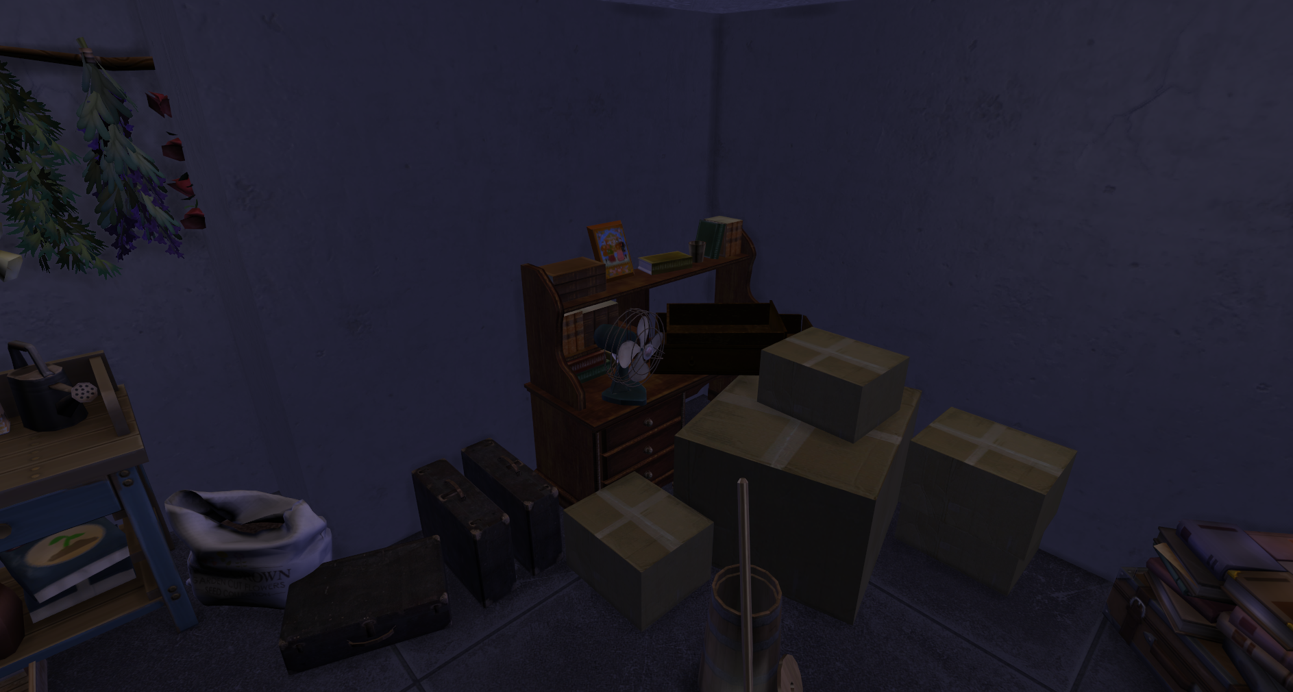 The Sims Powder Room: The Cronhardt