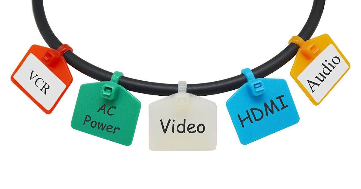 M7MCQ HAM RADIO BLOG: CABLE ID TAGS