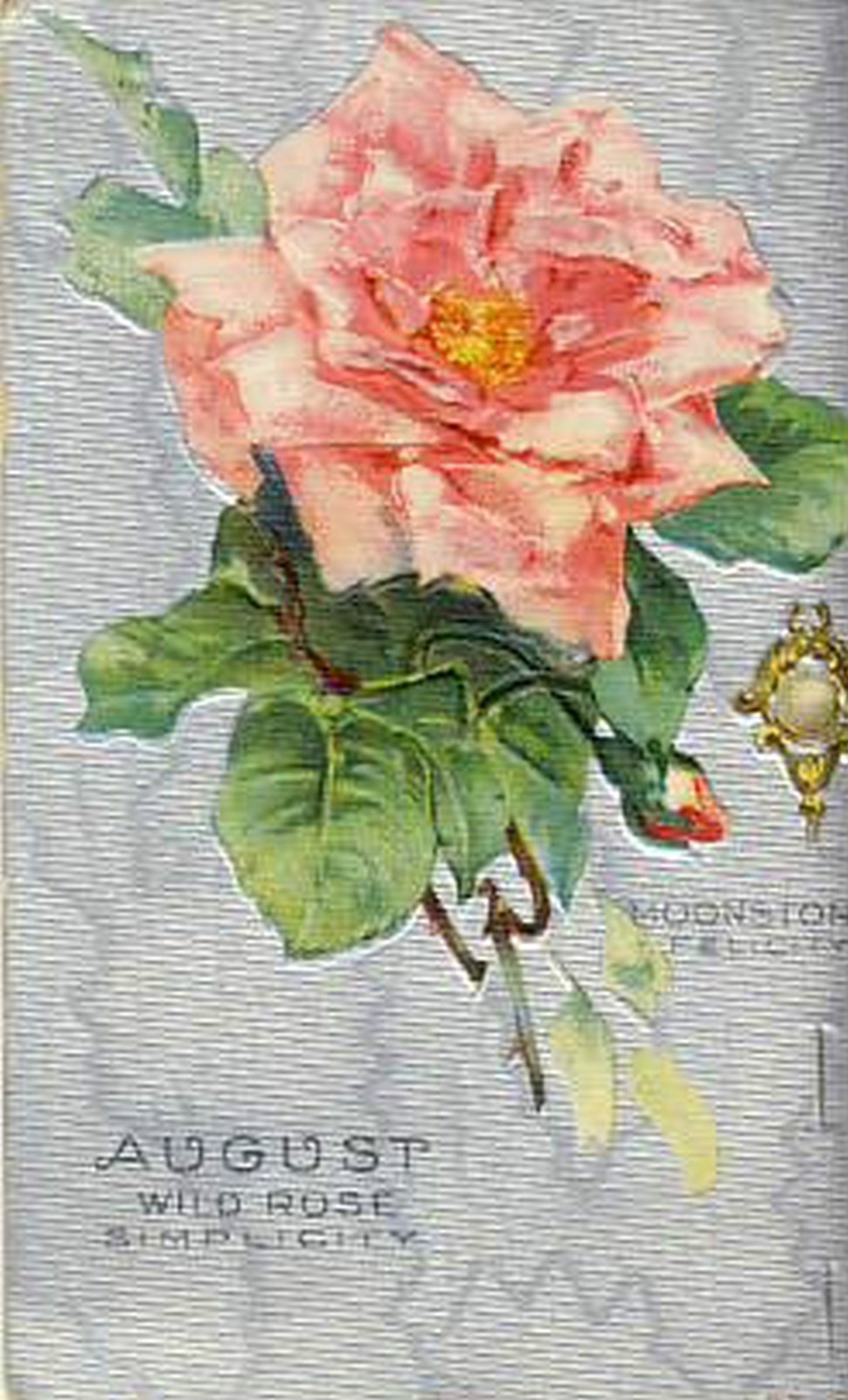 gold country girls: Celebrating August in Vintage Postcards