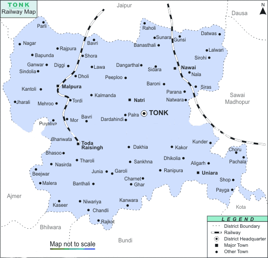 Rail-Map-india: Tonk_railway_map