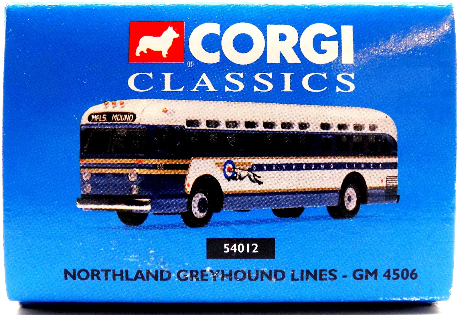 Toys and Stuff: Corgi 1/50 Scale Diecast No. 5401 Northland Greyhound ...