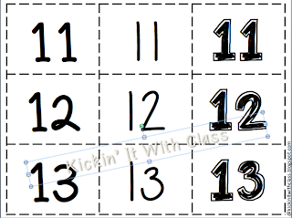 Kickin' It With Class: Math Monday and a few freebies