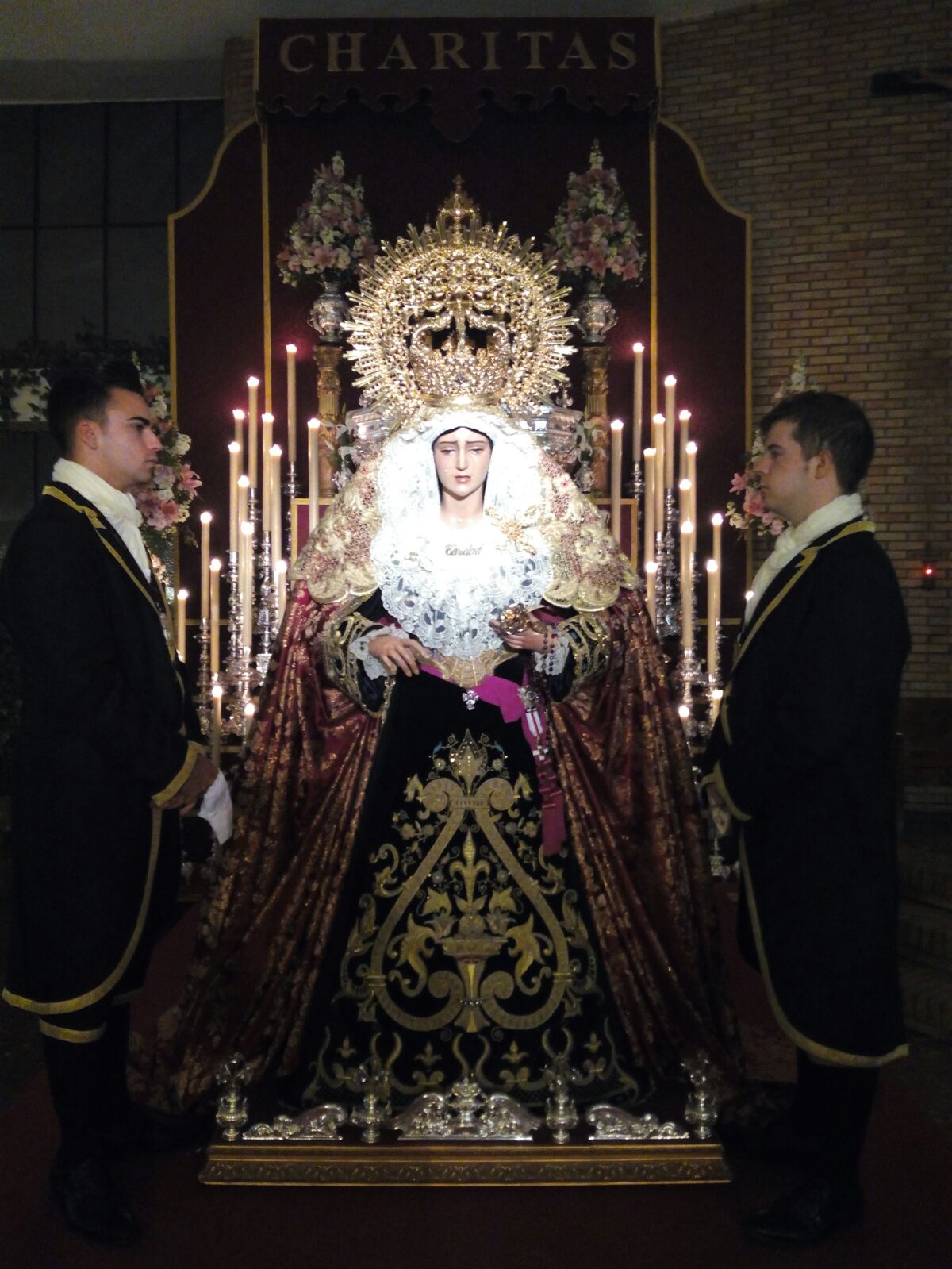 HERMANDAD DE LA FE: BESAMANOS NUESTRA SEÑORA DE LA CARIDAD
