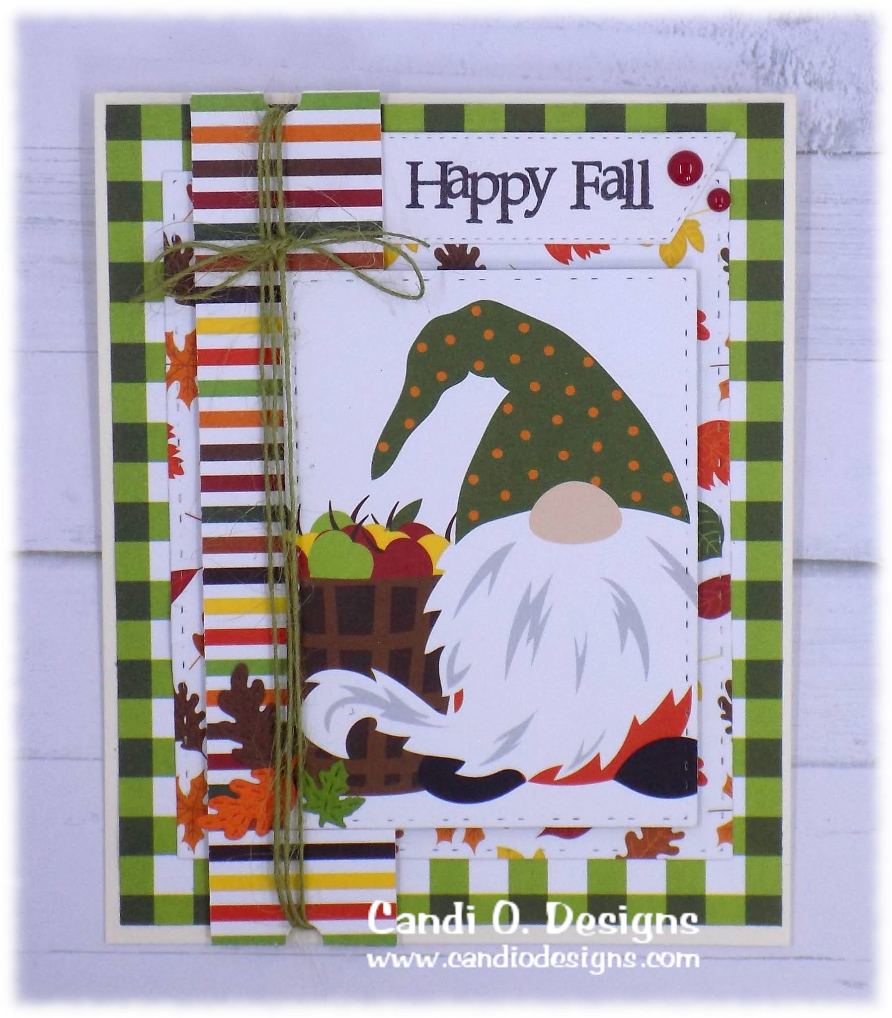 Candi O Designs: Gnome Fall Cards