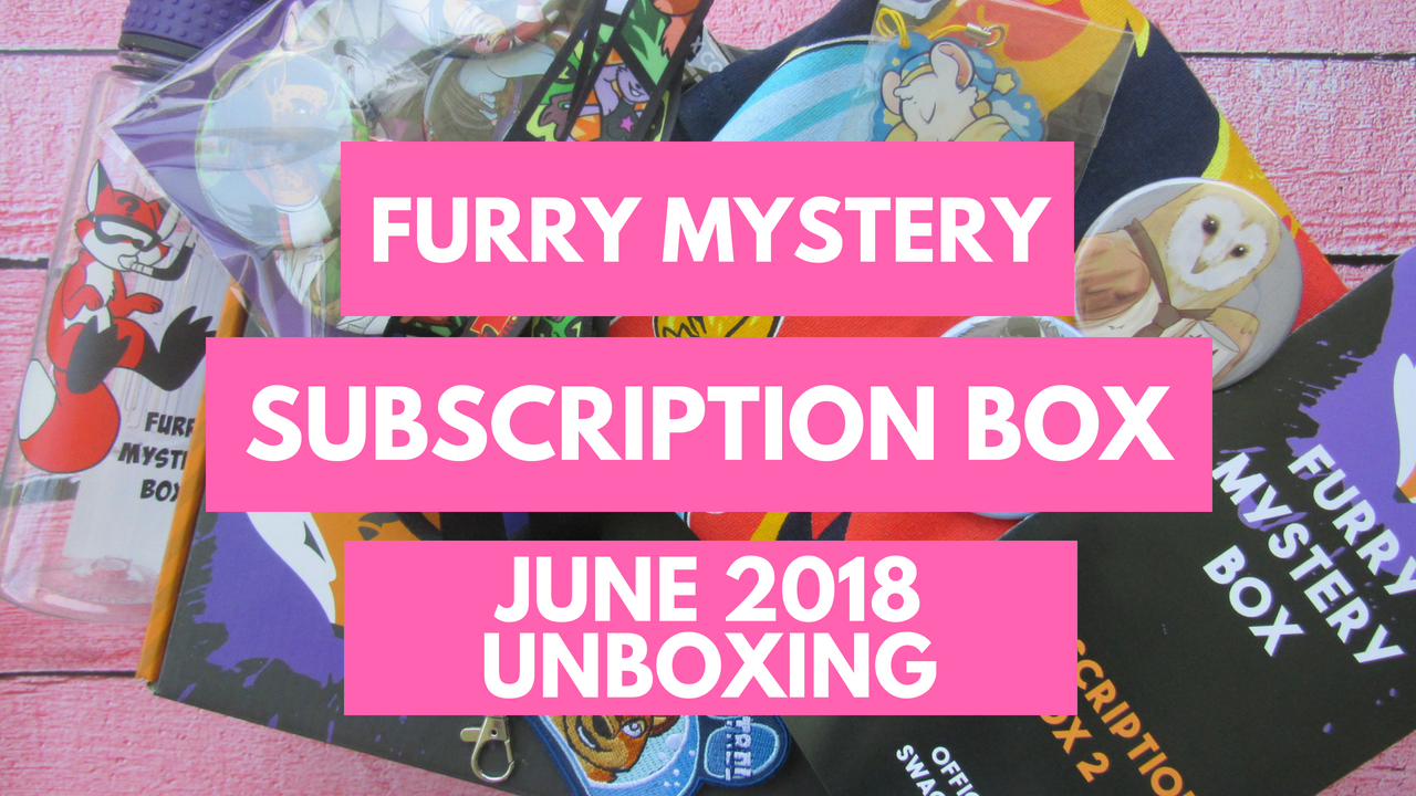 Furry Mystery Subscription Box June 2018 Unboxing - Our Whiskey Lullaby