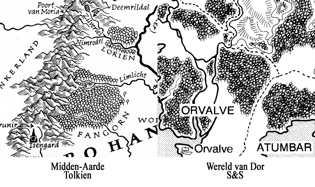 33 jaar Schimmen & Schaduwen: Landkaarten in Schimmen & Schaduwen