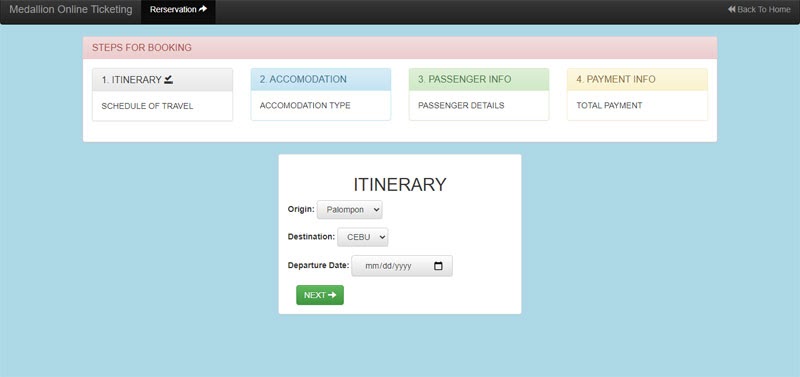 Online Ticket Reservation System in PHP with source code - Free Source ...