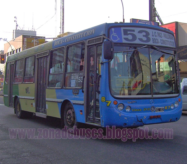 Colectibus - Zona de Buses: LINEA 53