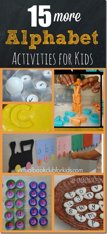 15 [more] Alphabet Activities for Kids