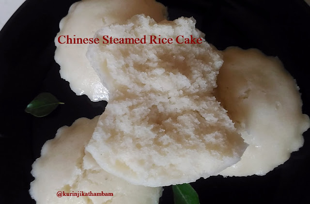 Chinese Steamed Rice Cake Recipe ( Rice Fa gao ) | International ...