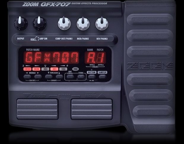 Atoragon's Guitar Nerding Blog: Review: Zoom GFX 707